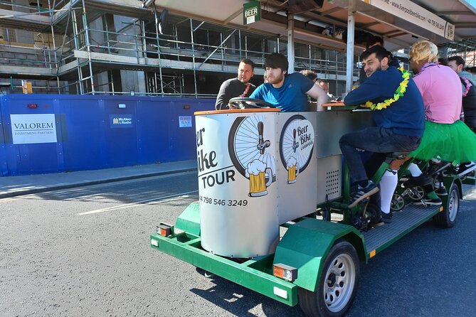 Liverpool Beer or Prosecco Bike Tour - Safety First With a Sober Driver