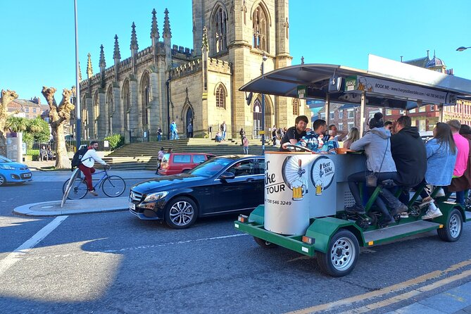 Liverpool Beer or Prosecco Bike Tour - Booking Information and Flexibility