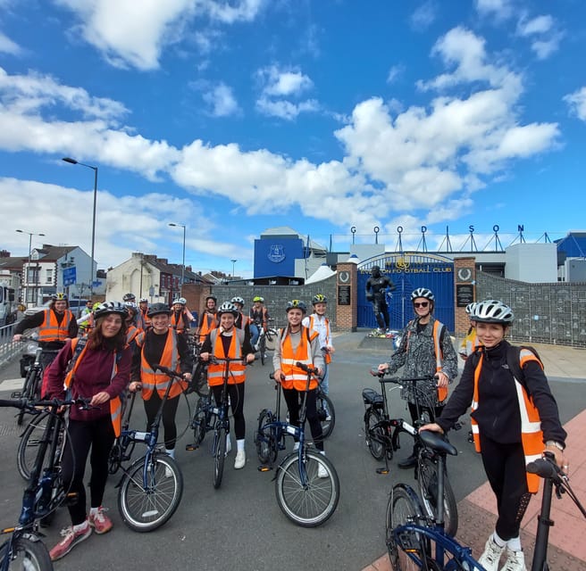 Liverpool: Football Stadiums eBike Tour 14 years old + - FAQ