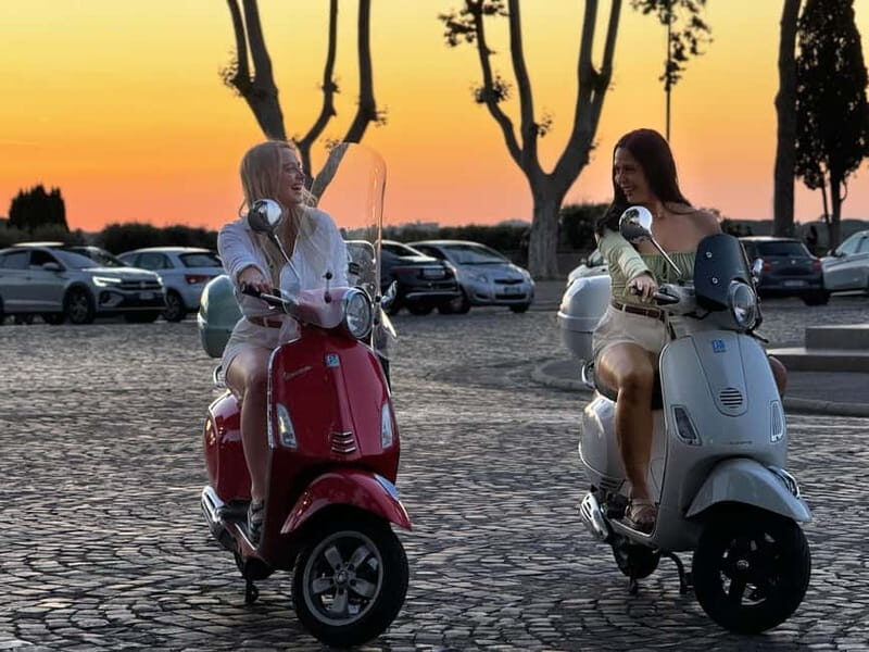 Lizzie McGuire Vespa tour in Rome - Key Points