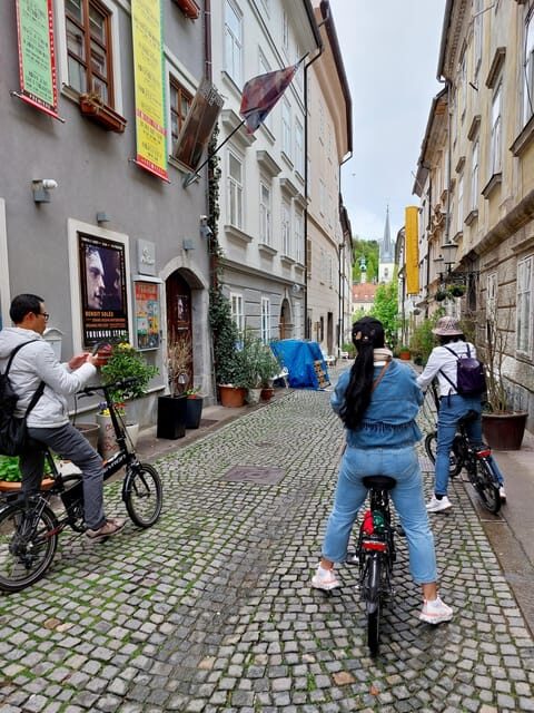 Ljubljana Sightseeing Tour by E-bikes - Details That Matter