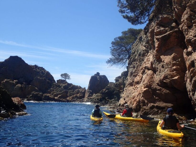 Lloret de Mar: 3-Hour Kayak and Snorkel Tour on Costa Brava - Snorkeling in Secluded Coves
