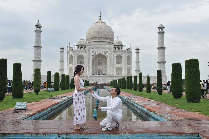 LOCAL Agra :Taj Mahal Sunrise and Sunset Private Tour by Car - Key Points