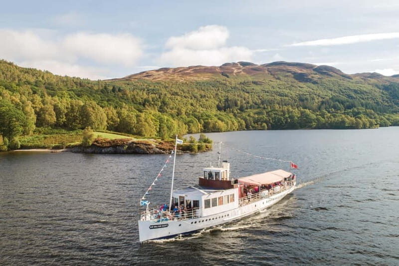 Loch Katrine  National Park Scenic Steamship Cruise - The Onboard Experience: Comfort and Convenience