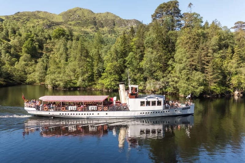 Loch Katrine  National Park Scenic Steamship Cruise - Visiting Trossachs Pier and Beyond