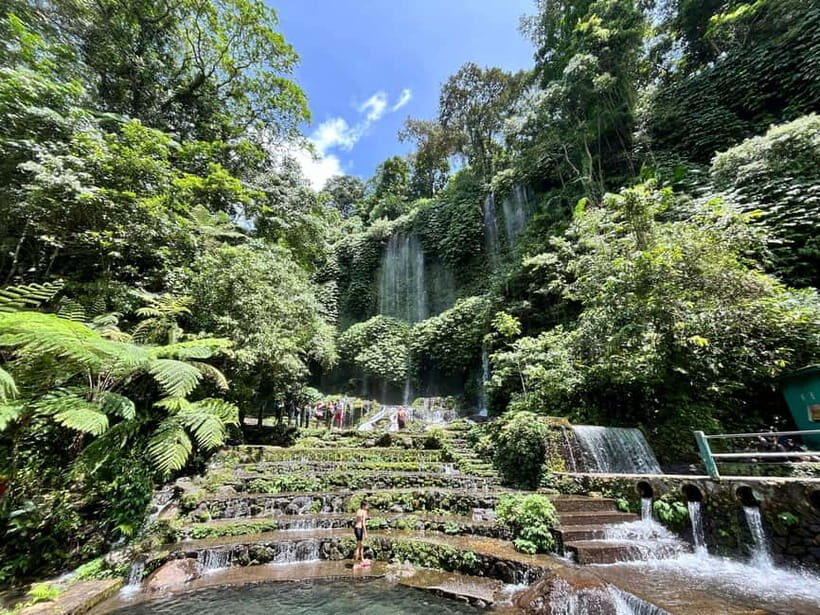 Lombok: Benang Stokel & Kelambu Waterfall, RiceField & Beach - What Could Be Better?