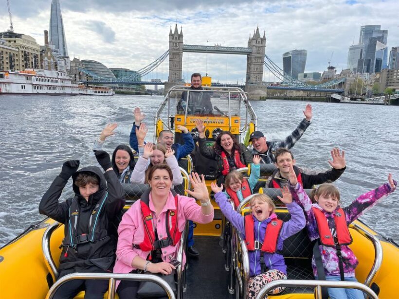 London: 20-Minute Tower RIB Blast from Tower Pier - Key Points