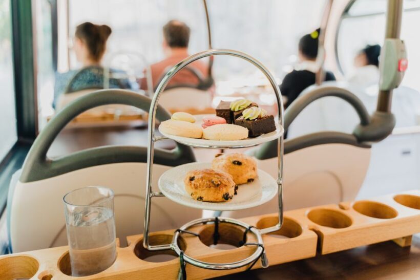 London: Afternoon Tea Bus with a Glass of Prosecco - The Value for Price
