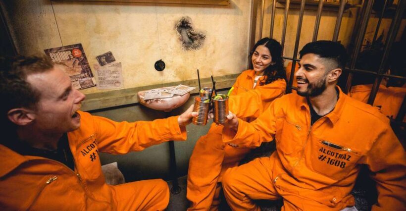 London: Alcotraz Immersive Prison Cocktail Experience Ticket - The Sum Up