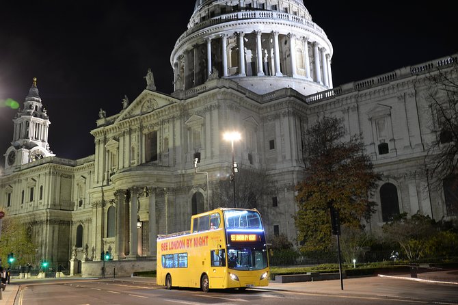 London by Night Sightseeing Tour - Open Top Bus - Meeting and Departure Information