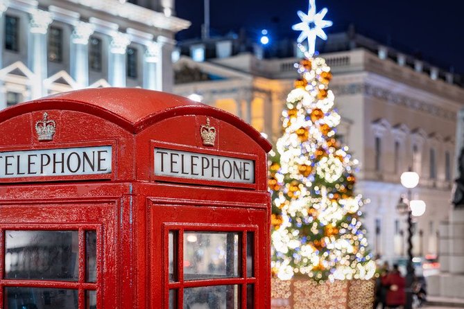 London Christmas Eve Illuminations Guided Tour by Night - Tour Highlights