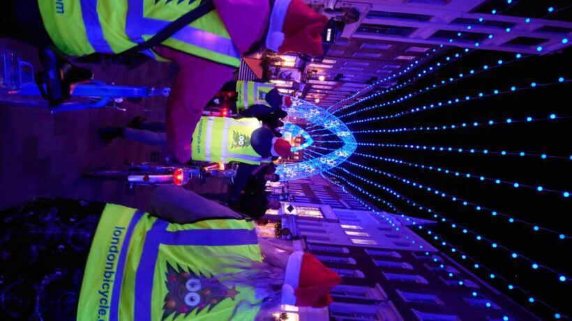 London Christmas Lights Bike Tour - An Authentic, Festive Way to See London