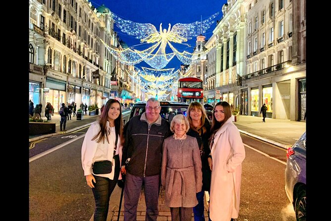 London Christmas Lights Guided Tour by Cab - Exploring the Citys Dazzling Hotspots