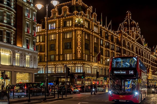 London Christmas Lights Tour by Vintage Double-Decker Bus - Highlights