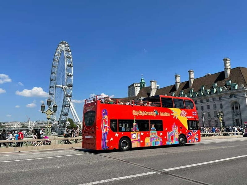 London: City Sights Hop-On Hop-Off Bus & Bookable Extras - Key Points