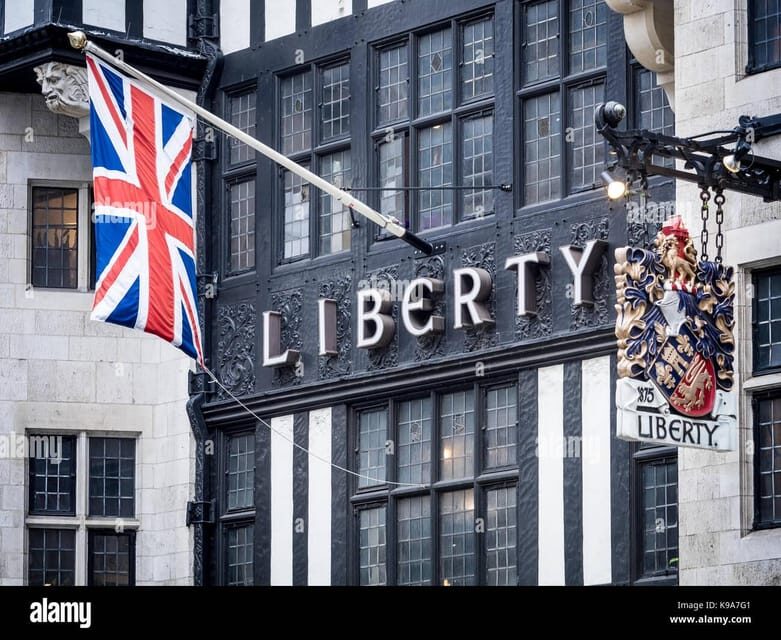 London: Department Stores Tour with Optional Afternoon Tea - Key Points