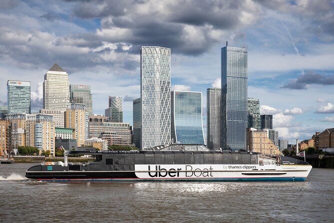 London: IFS Cable Car + Uber Boat One Way River Thames Cruise - The Sum Up