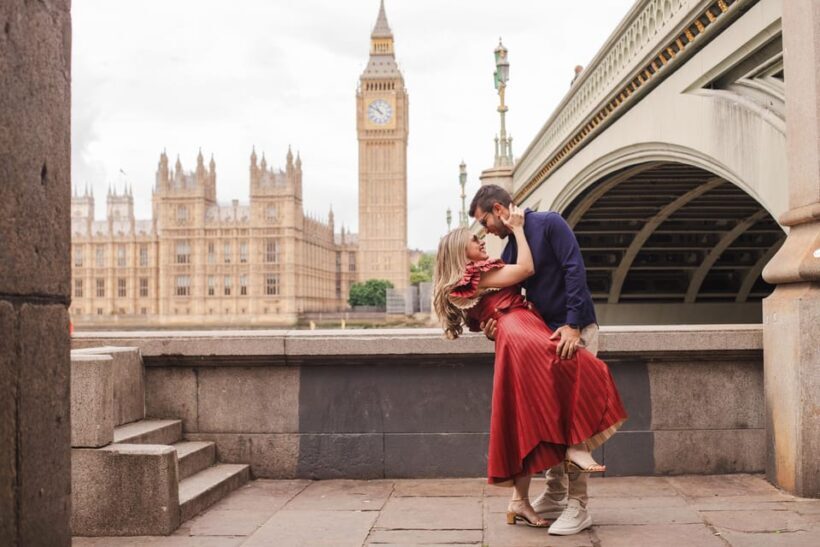 London: Private Photoshoot with Video Clip Option - Weather and Flexibility