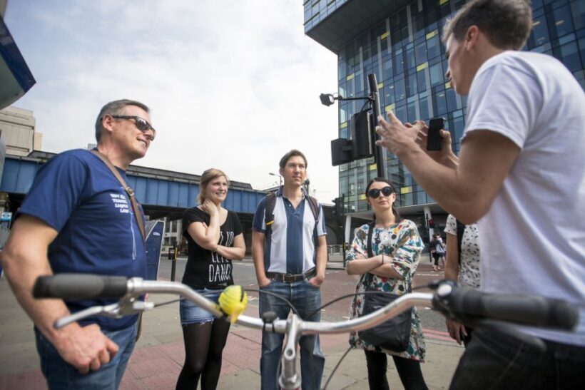 London: River Thames Bike Tour and Borough Market Lunch Stop - Authentic Stories and Authentic Sights