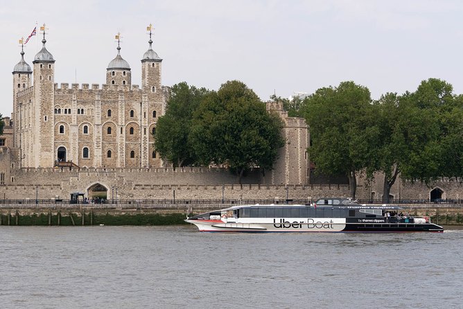 London: Uber Boat - Single Journey River Thames Cruise - Ticketing and Accessibility