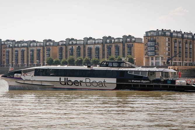 London: Uber Boat - Single Journey River Thames Cruise - Practical Information for Travelers