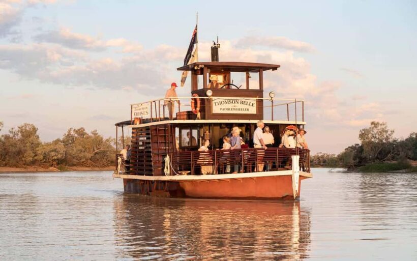 Longreach: Sunset Paddlewheeler Cruise, Show and Dinner - The Sum Up