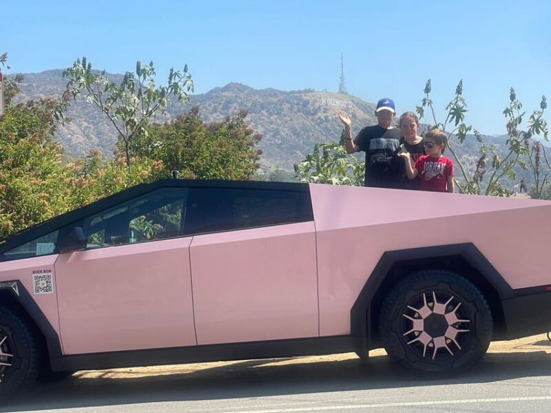 Los Angeles: 30-Minute Hollywood Sign Tesla Cyber Truck Tour - The Experience in Practice