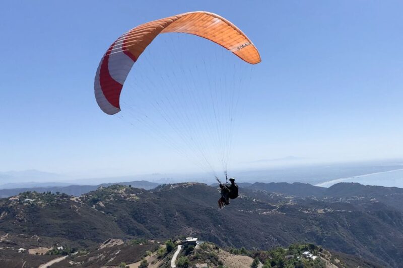 Los Angeles: 30-Minute Tandem Paragliding Experience - The Experience and Its Highlights