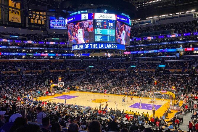 Los Angeles Lakers Basketball Game at Crypto Arena - Introduction