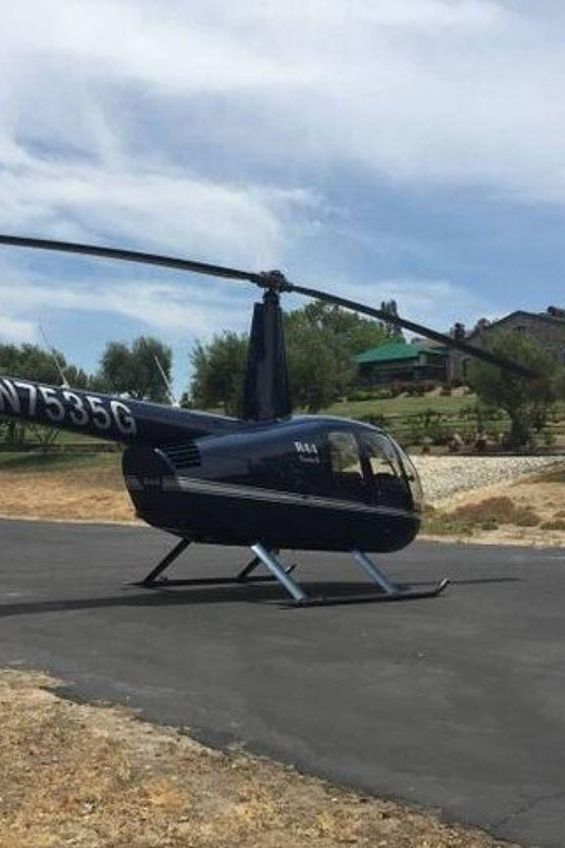 Los Angeles: Wine Tour at Fess Parker Winery by Helicopter - The Helicopter Experience