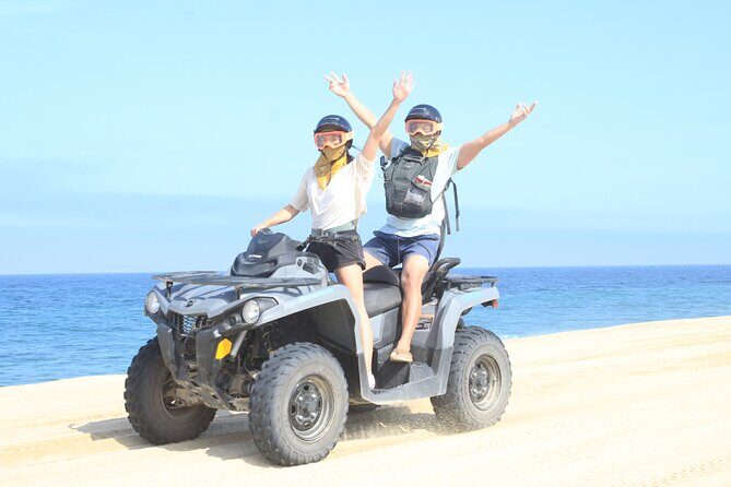 Los Cabos Beach & Desert Tour in Automatic ATV + Tequila Tasting - Key Points