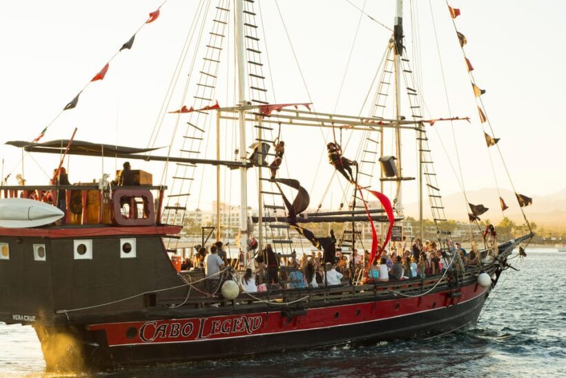 Los Cabos: Pirate Ship Sunset Cruise & Show with Dinner - FAQs