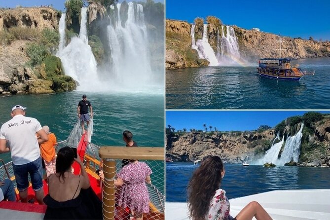 Lower Düden Waterfall Boat Cruise Tour With Lunch and Drinks - Key Points