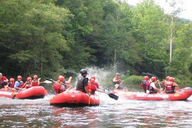 Lower Pigeon River Rafting Tour - Included and Optional Amenities