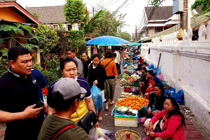 Luang Prabang Foodie Walking Tour and Monk Blessing - Authenticity and Value