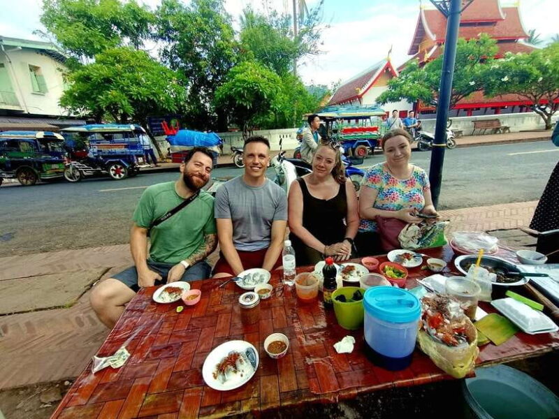 Luang Prabang: Foodie Walking Tour & Monk Blessing - Practical Details and Value
