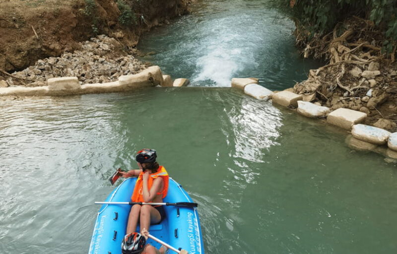 Luang Prabang: Kuang Si Waterfall Jungle Rafting - Key Points