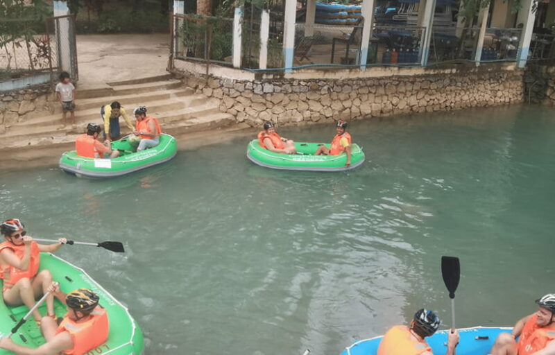 Luang Prabang: Kuang Si Waterfall Jungle Rafting - Authentic reviews and their insights