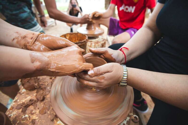 Luang Prabang: Pottery Workshop & Wat Chomphet cycling Tour - Detailed Breakdown of the Itinerary