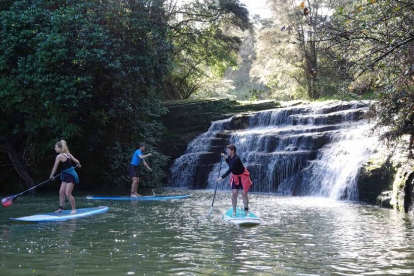 Lucas Creek Waterfall SuP Tour - Key Points