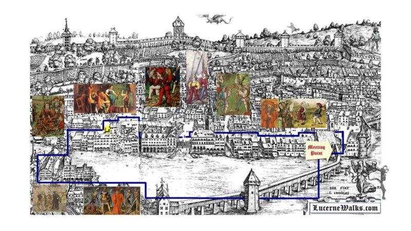 Lucerne: 1-Hour Historical Tour With Night Watchman - Experience the Tour