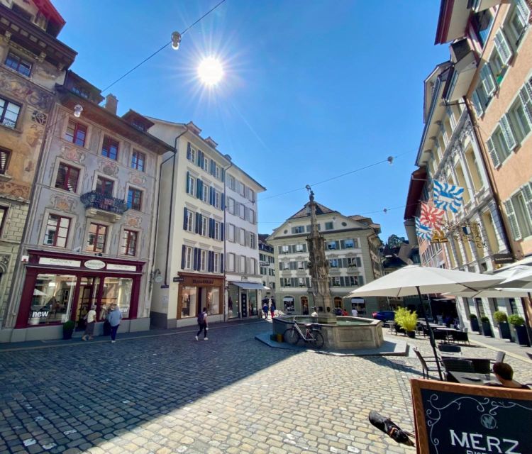 Lucerne: Glacier Expresss Swiss Alps & Lucerne Private Tour - Exploring Lucerne