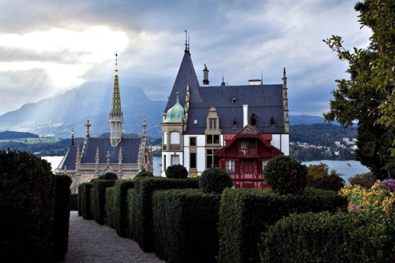 Lucerne Lakeside and Villas Private Walking Tour - Key Points