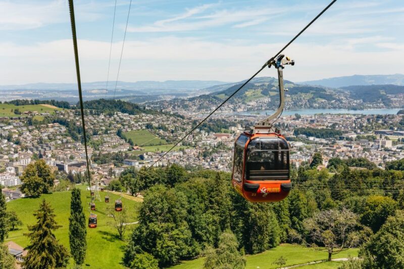 Lucerne: Mt. Pilatus Cable Car, Cogwheel Train & Lake Cruise - Getting to the Starting Location