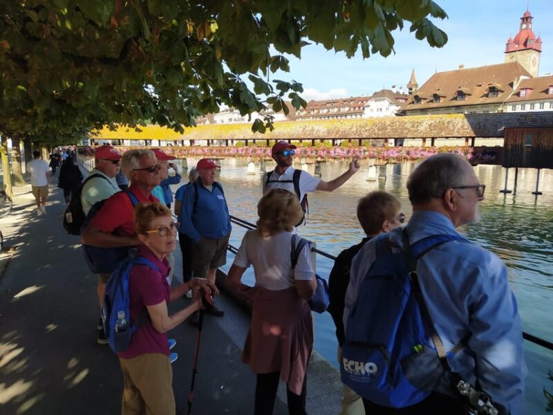 Lucerne: Private Walking Tour and Chocolate Tasting - The Legendary Lion Monument