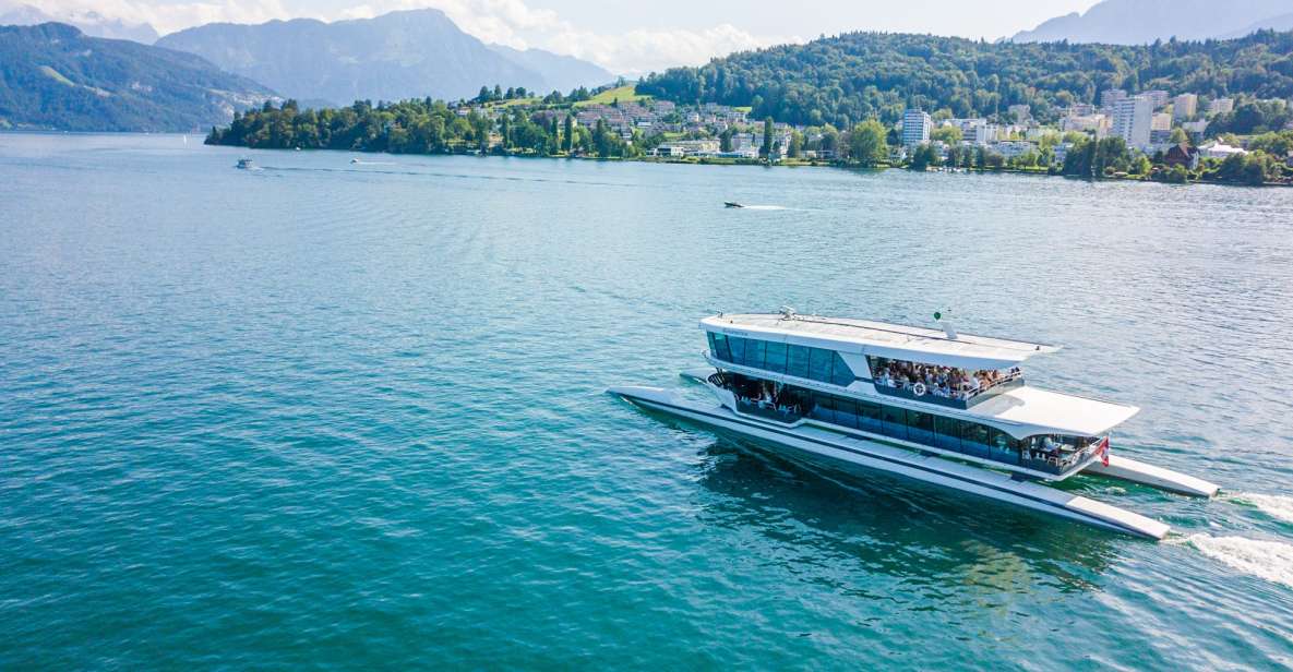 Lucerne: Round-Trip Catamaran Cruise on Lake Lucerne - Boat Type and Updates
