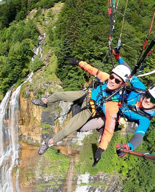 Lucerne: Unique Tandem Paragliding Experience - Itinerary Details