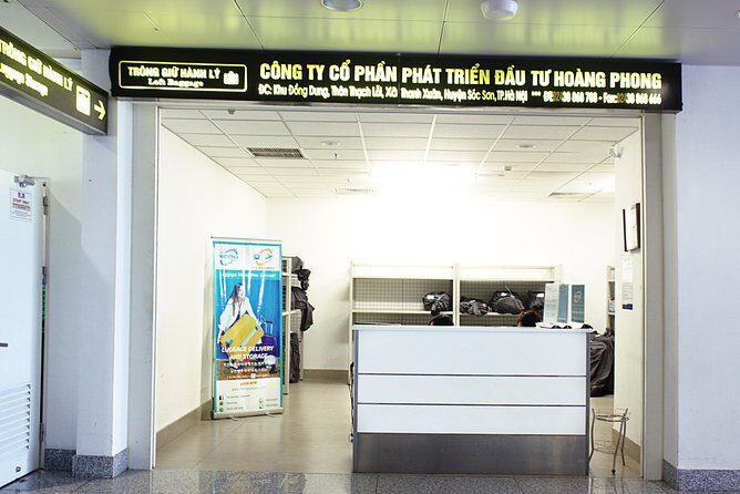 Luggage Delivery & Storage Service (Noi Bai Airport  Hanoi) - Introduction