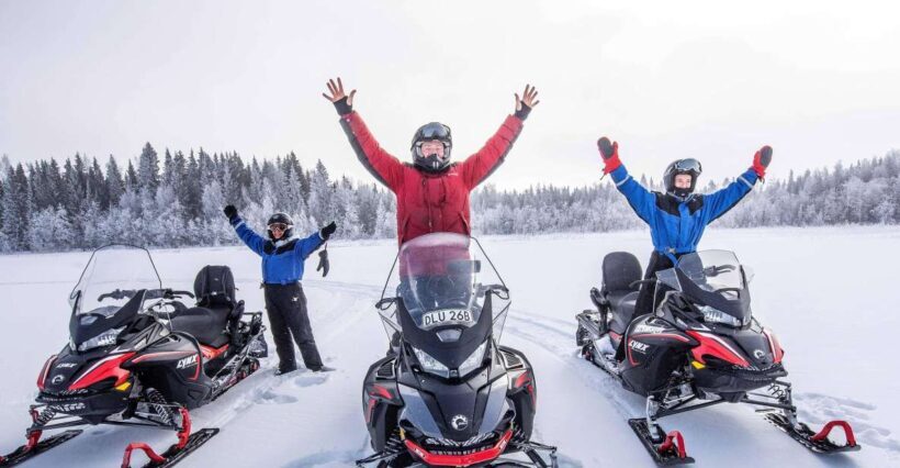 Luleå : Snowmobile - Forest and Ice Nature Tour 2h - The Sum Up