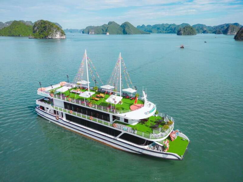 Luxurious Halong 1 day trip: pickup Hanoi, dropoff Ninh Binh - Introduction
